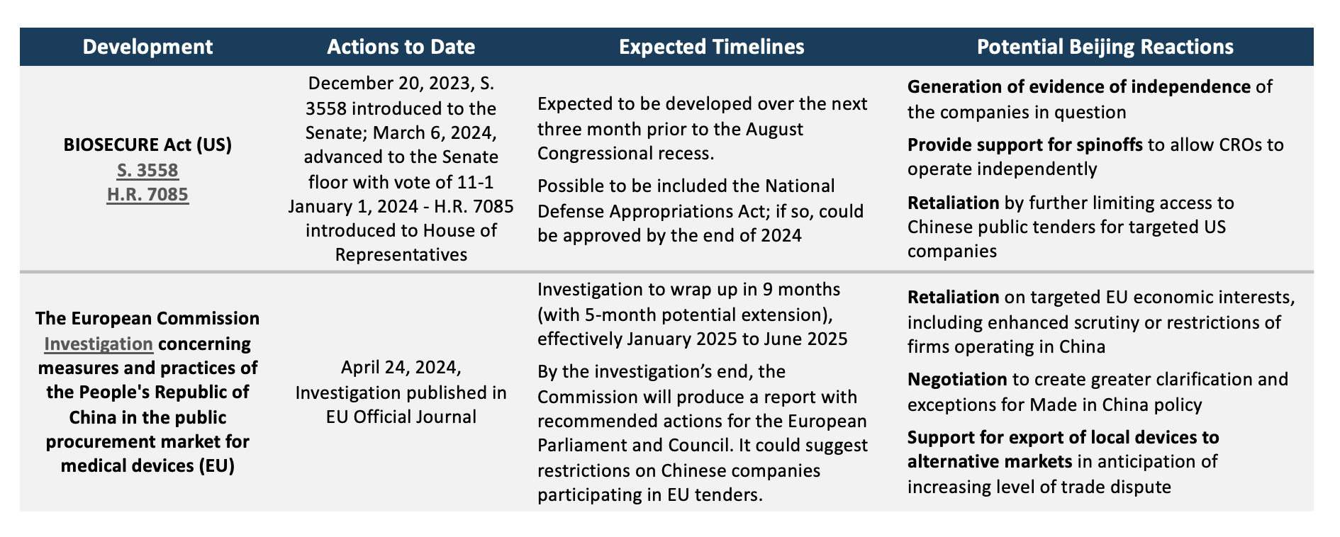 What comes next for the US's BIOSECURE Act and the EU's n...
